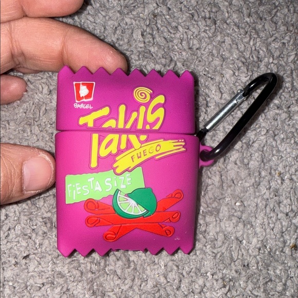 Takis | Cell Phones & Accessories | Takis Fuego Pink Airpods Case Nwot ...